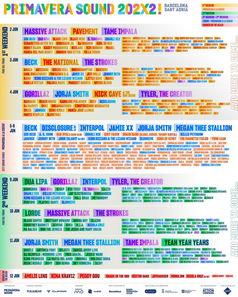 Primavera Sound no Brasil... e também na Argentina e no Chile. Vamos ...