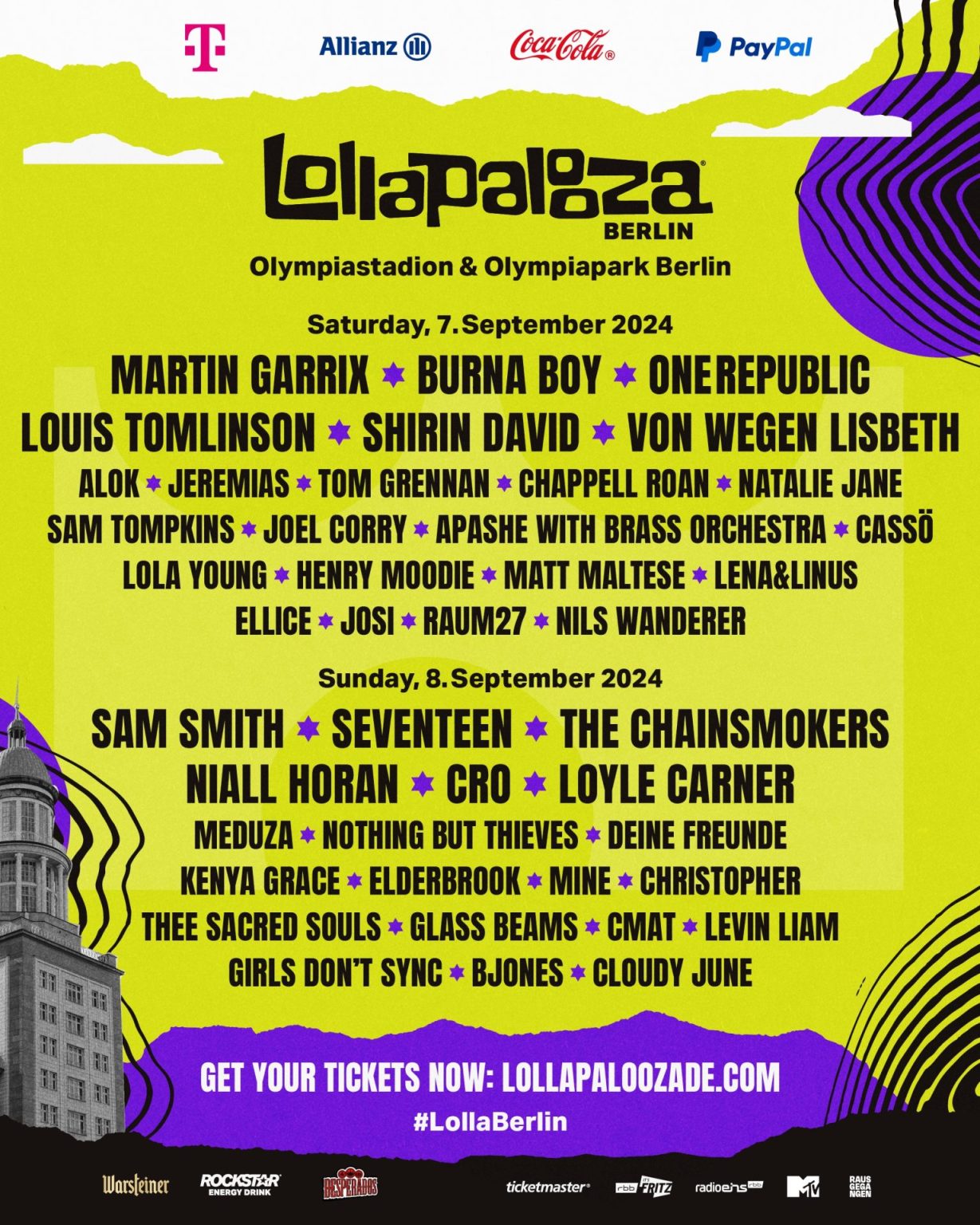 24 line ups de festivais na Europa em 2024 - Festivalando